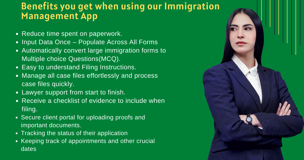 Digitized Immigration Process using Zoho Creator