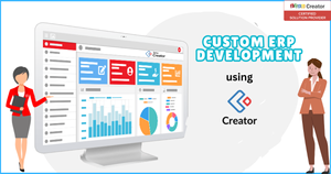 How Zoho Creator simplify custom ERP development and cost-effective?